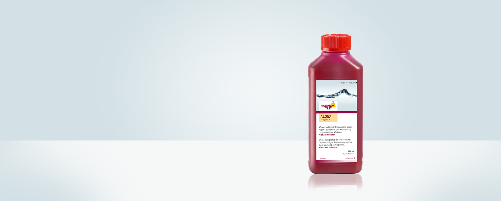 Pretty in Magenta: The New Effective Water Bath Preservative ALGEX ...